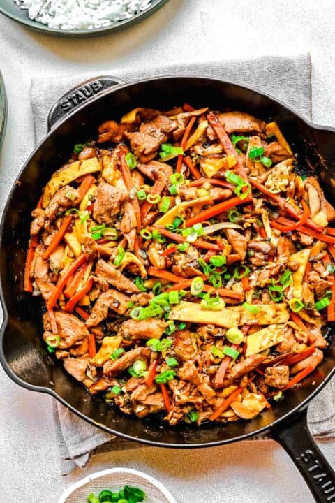 Moo Shu Chicken | Table for Two® by Julie Chiou