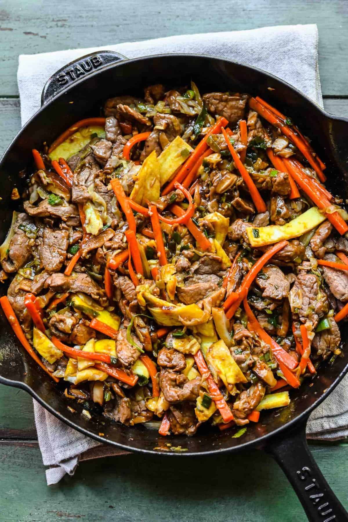 Easy Moo Shu Pork | Table for Two® by Julie Chiou