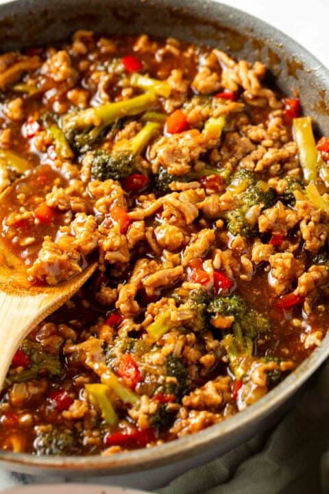 Ground Turkey Teriyaki | Table for Two® by Julie Chiou