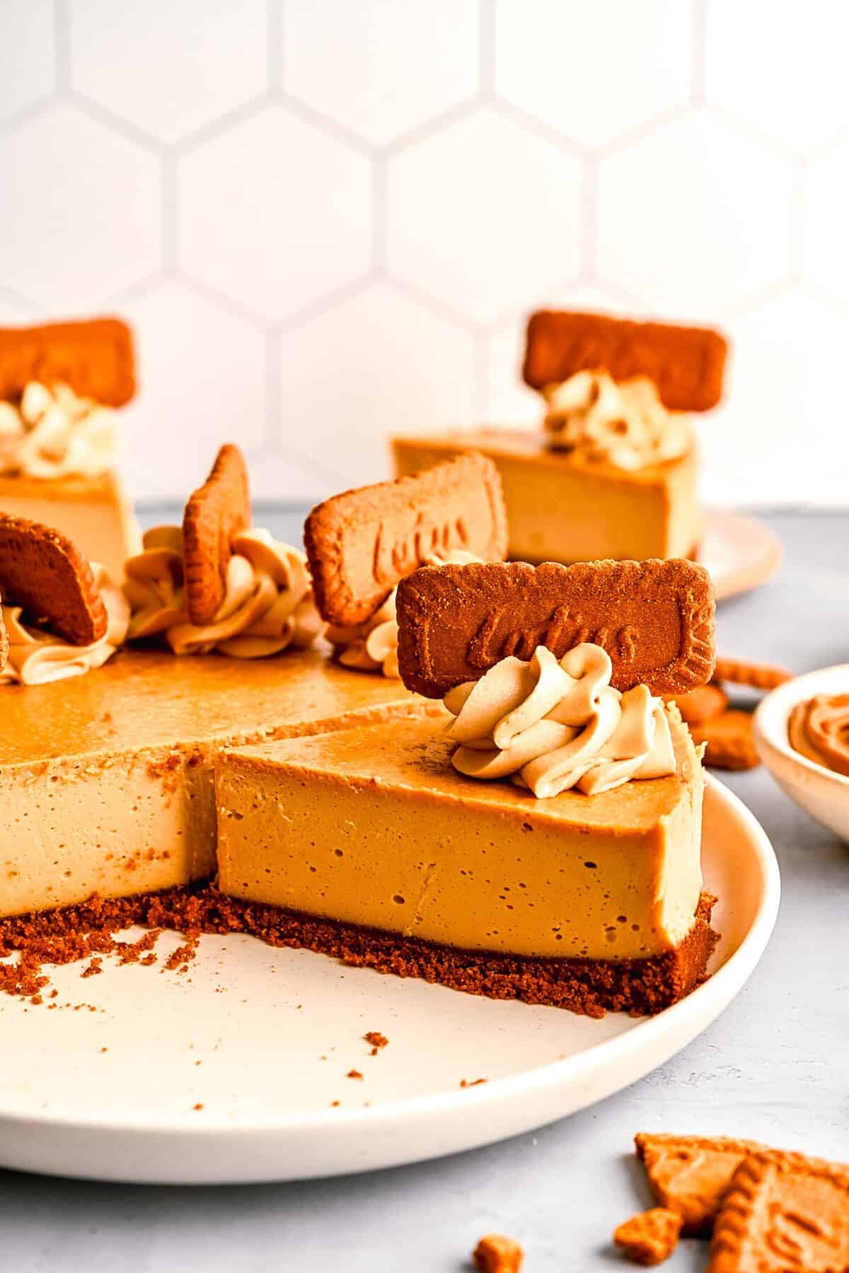 Biscoff Cheesecake | Table for Two® by Julie Chiou