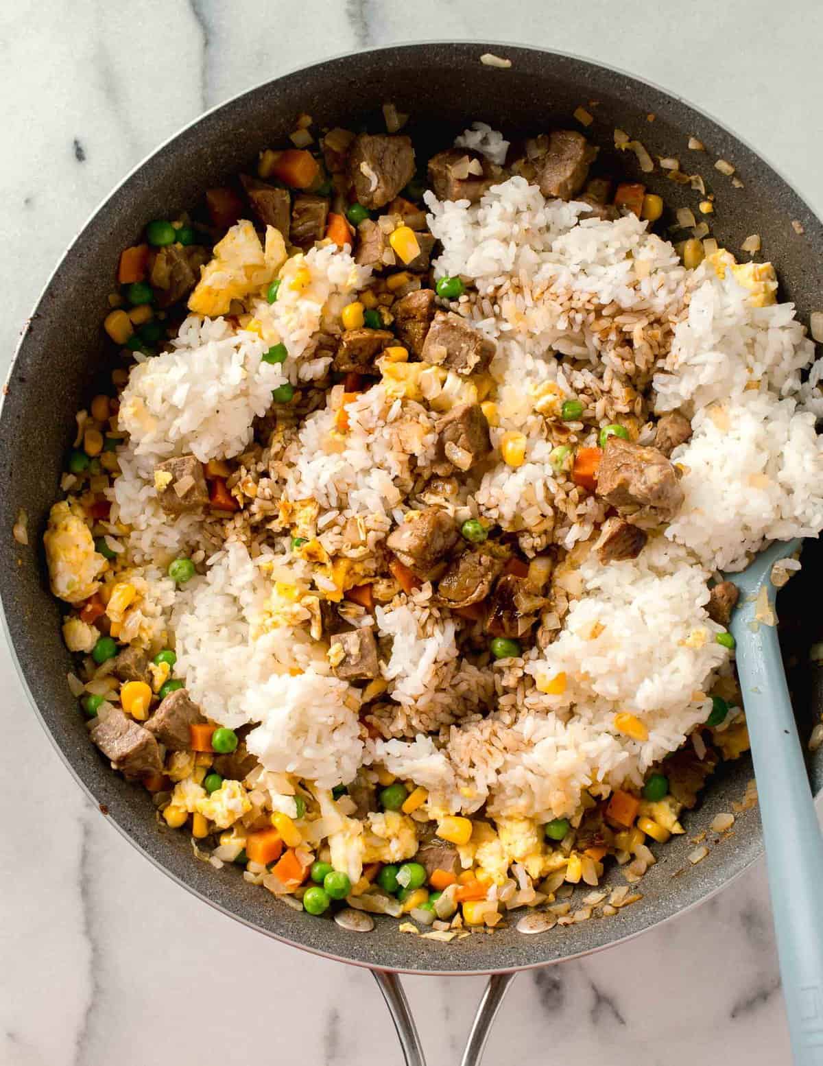 Steak Fried Rice | Table for Two® by Julie Chiou