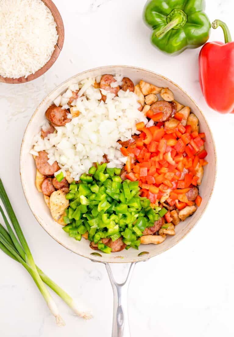 Chicken and Sausage Jambalaya | Table for Two® by Julie Chiou