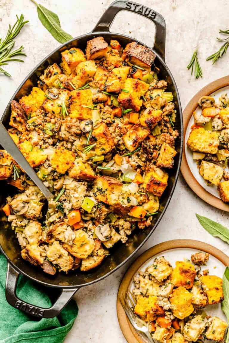Cornbread Stuffing | Table for Two® by Julie Chiou