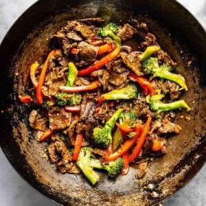 Shaved Steak Stir Fry | Table for Two® by Julie Chiou