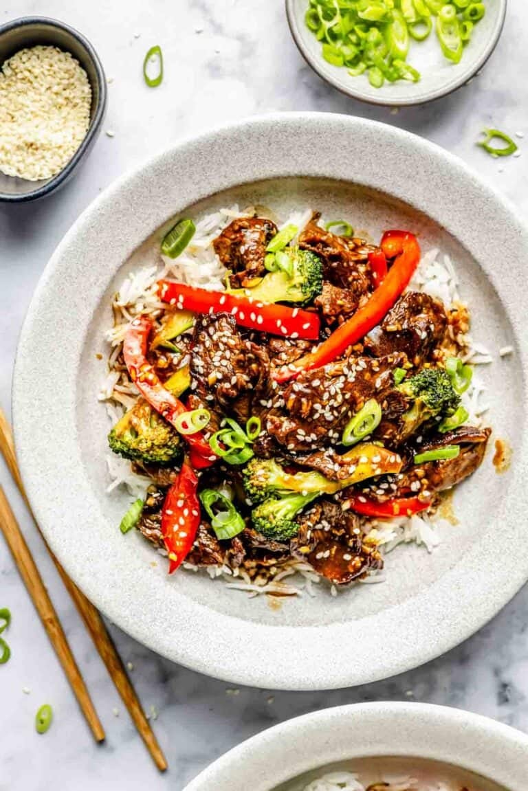 Shaved Steak Stir Fry | Table for Two® by Julie Chiou