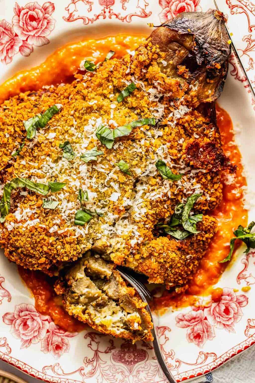 Crispy Eggplant Schnitzel | Table for Two® by Julie Chiou